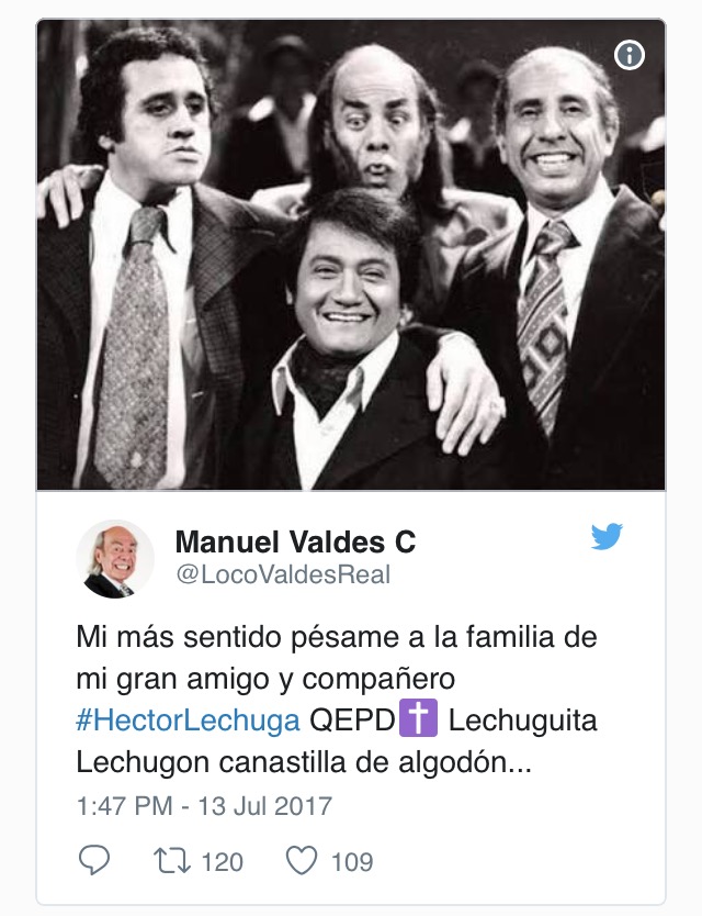 Fallece el comediante Héctor Lechuga (+FOTO) | Fusión 90.1 FM - Siempre ...