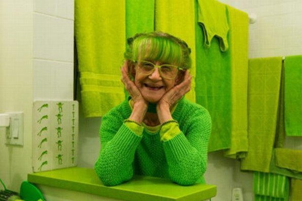 Ella es Elizabeth Sweetheart, la "Green Lady" que ha conquistado ...