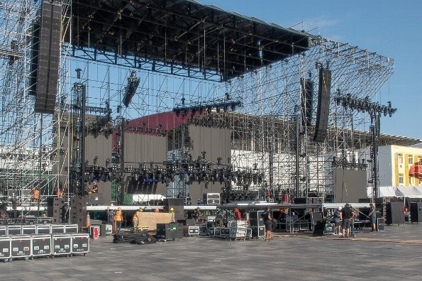 ¡Está listo el escenario para recibir a DON OMAR en Veracruz! | Fusión ...